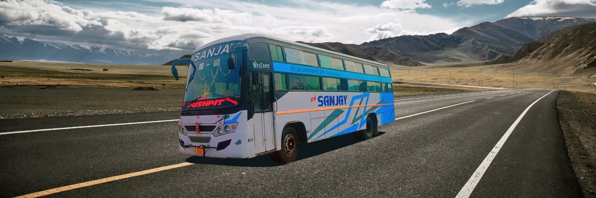 Online Bus Ticket Booking, Route, Time Schedule | New Sanjay Travels